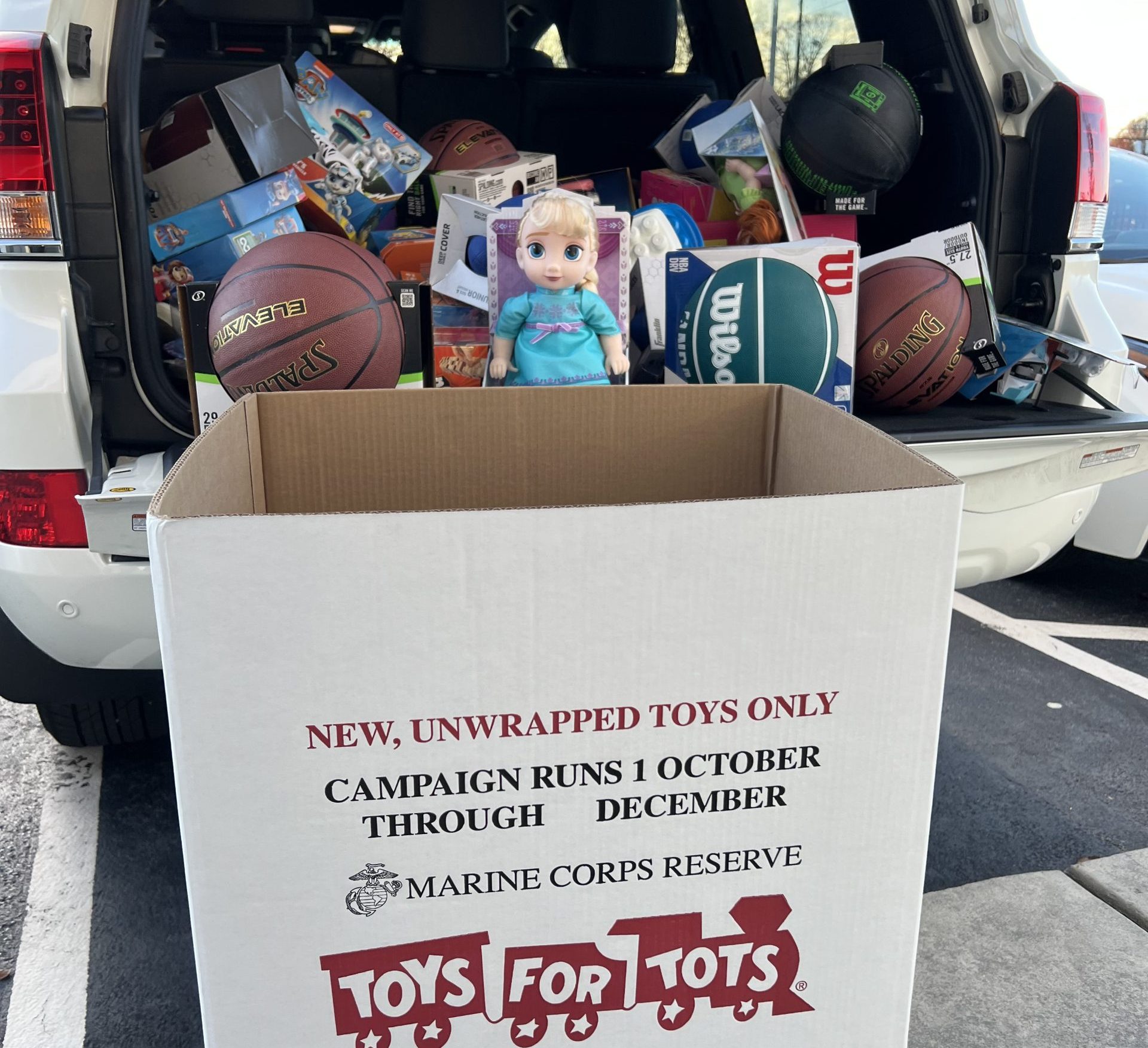 Drop off your Toys for Tots at Rice Toyota! - Rice Impact - Rice Toyota