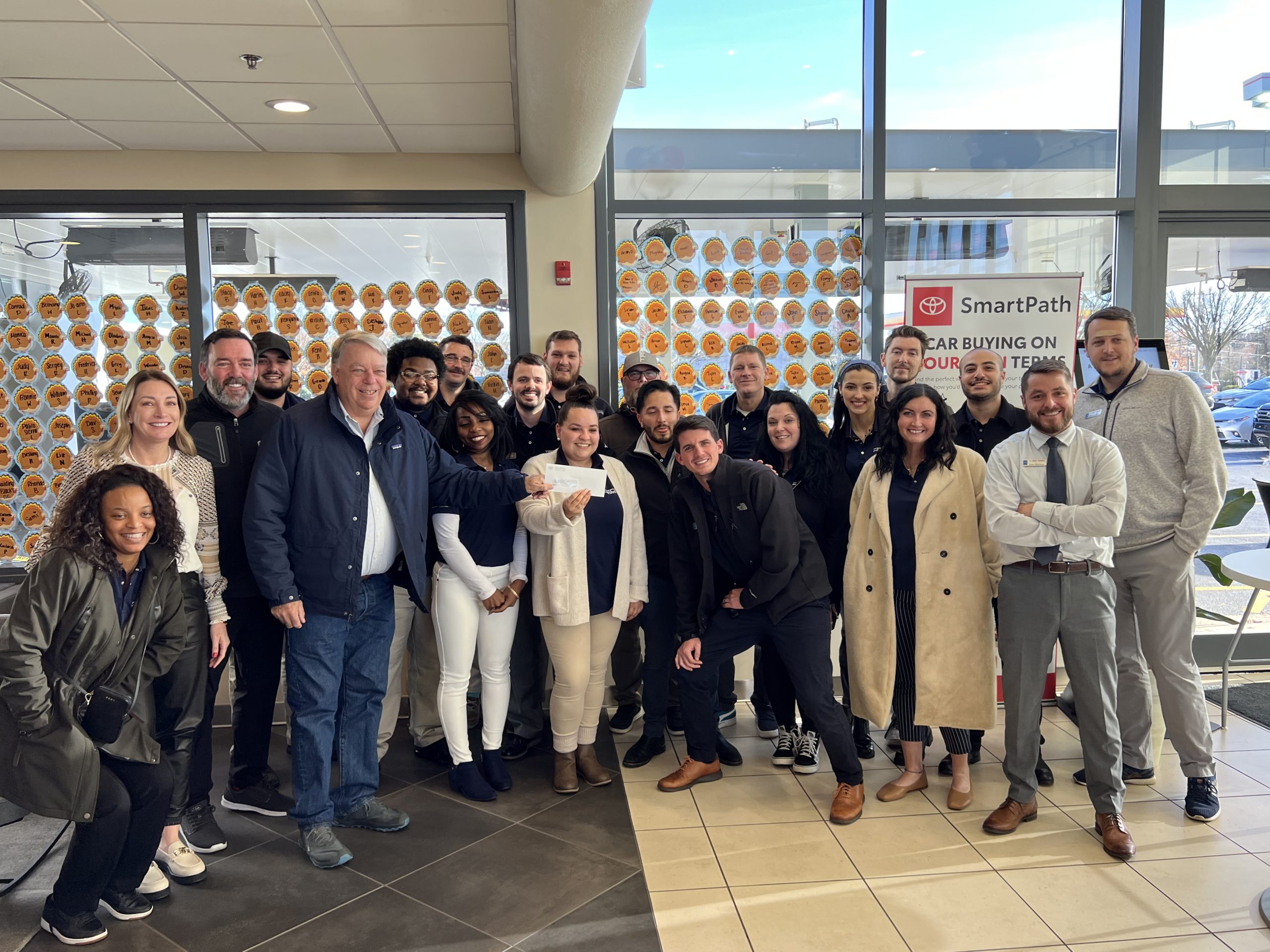 Toyota of Greensboro Donates $130,000 in 2022 - Rice Impact - Rice Toyota